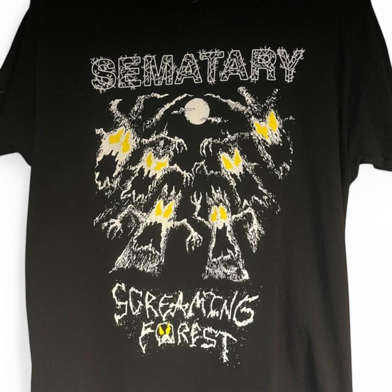 Black Sematary ‘Screaming Forest’ official rare t... | Depop