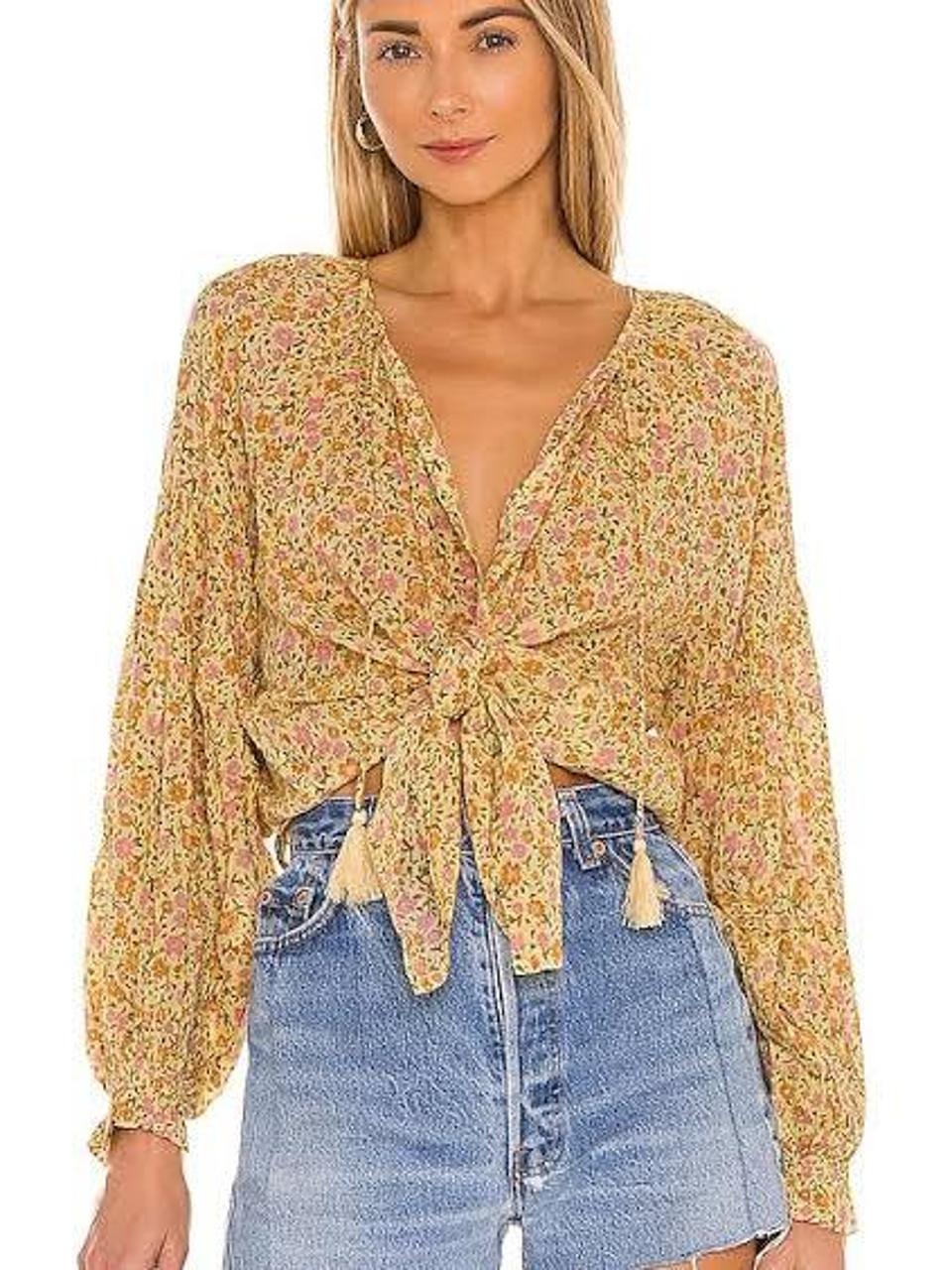 Spell Rae blouse - worn once, perfect condition -... - Depop