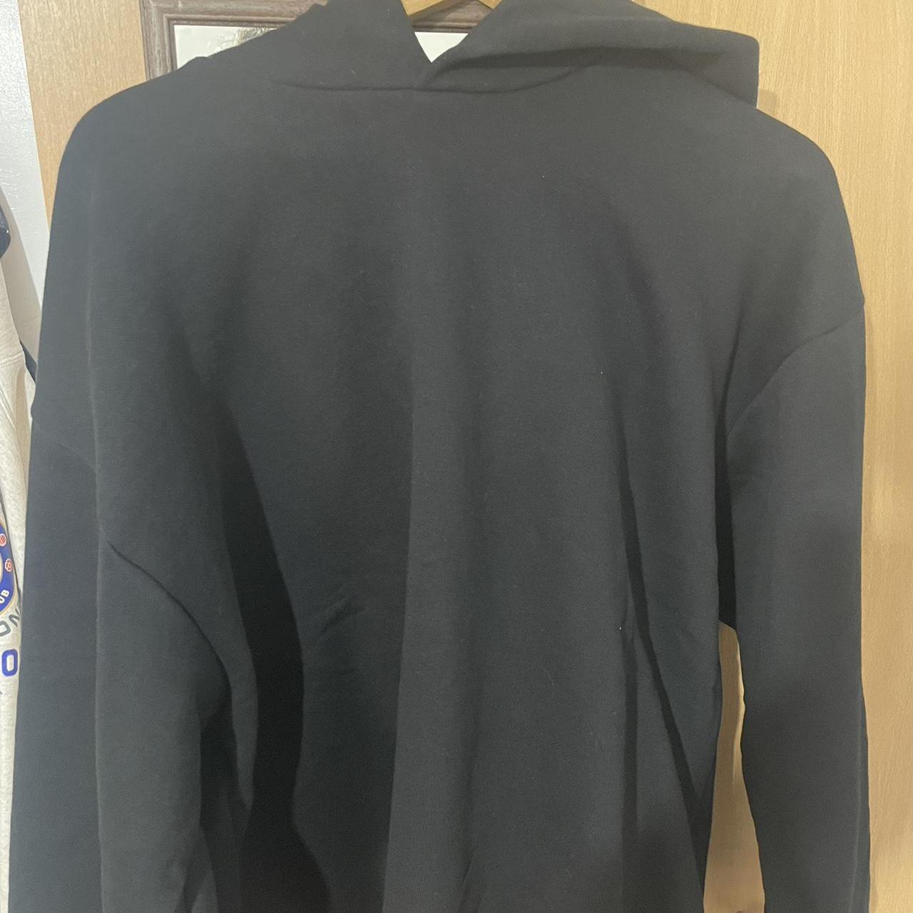 YZY black hoodie - size 2 - Depop