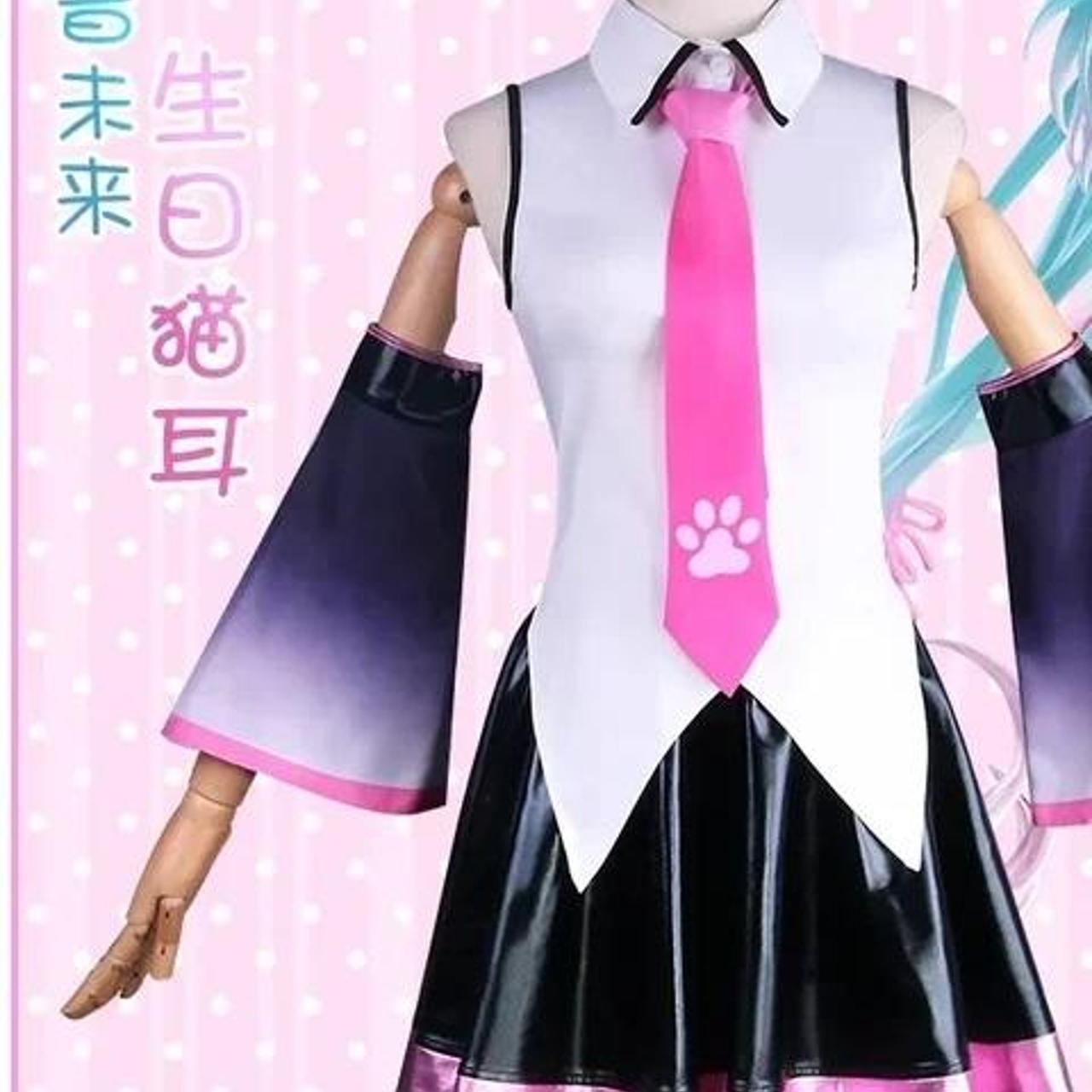 Hatsune Miku Happy Cat Cosplay Asian XL, US... - Depop