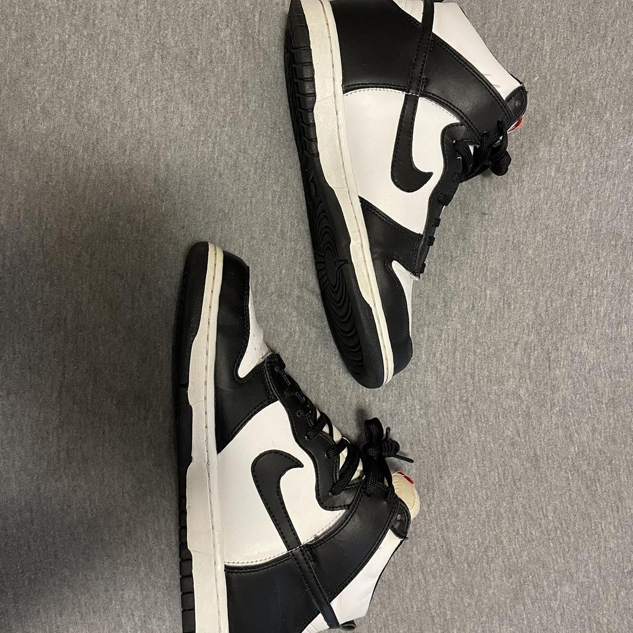 High top Nike panda dunks *DM before buying!... - Depop