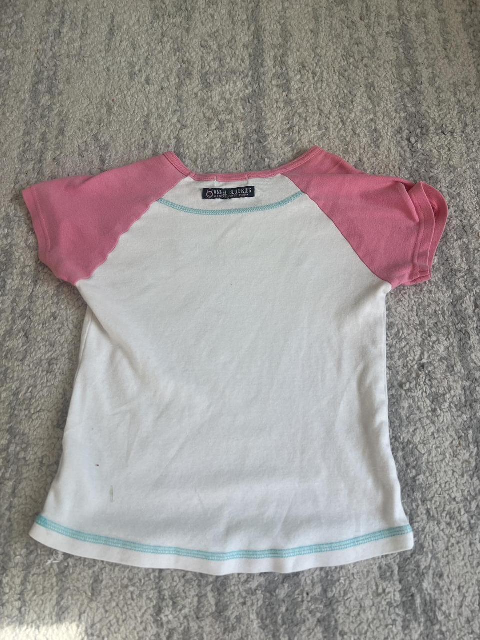 Angel Blue baby tee!! Perfect condition just not my... - Depop