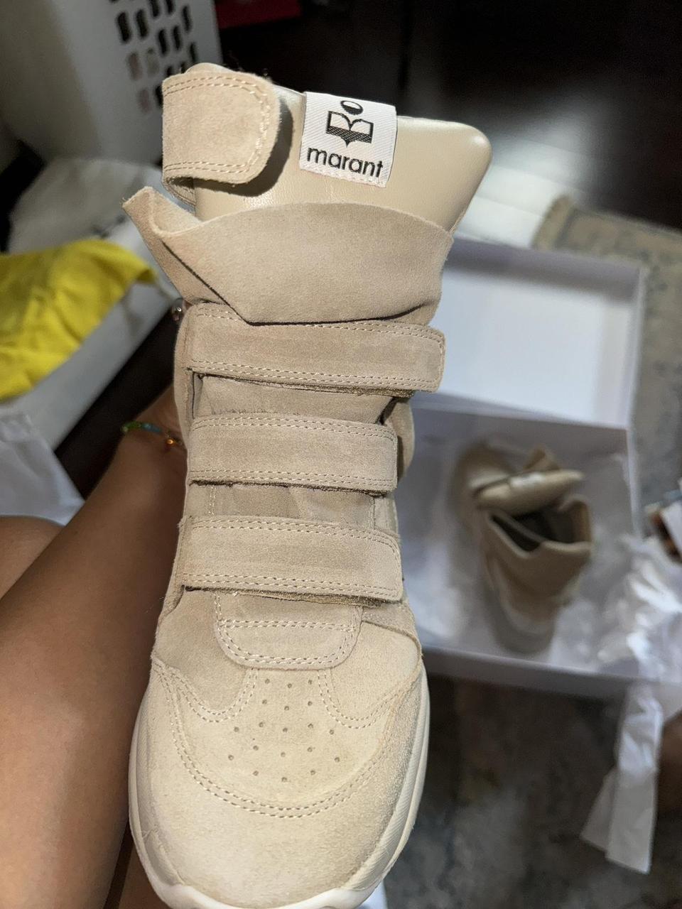 Isabel Marant Balskee platform sneakers in great... - Depop