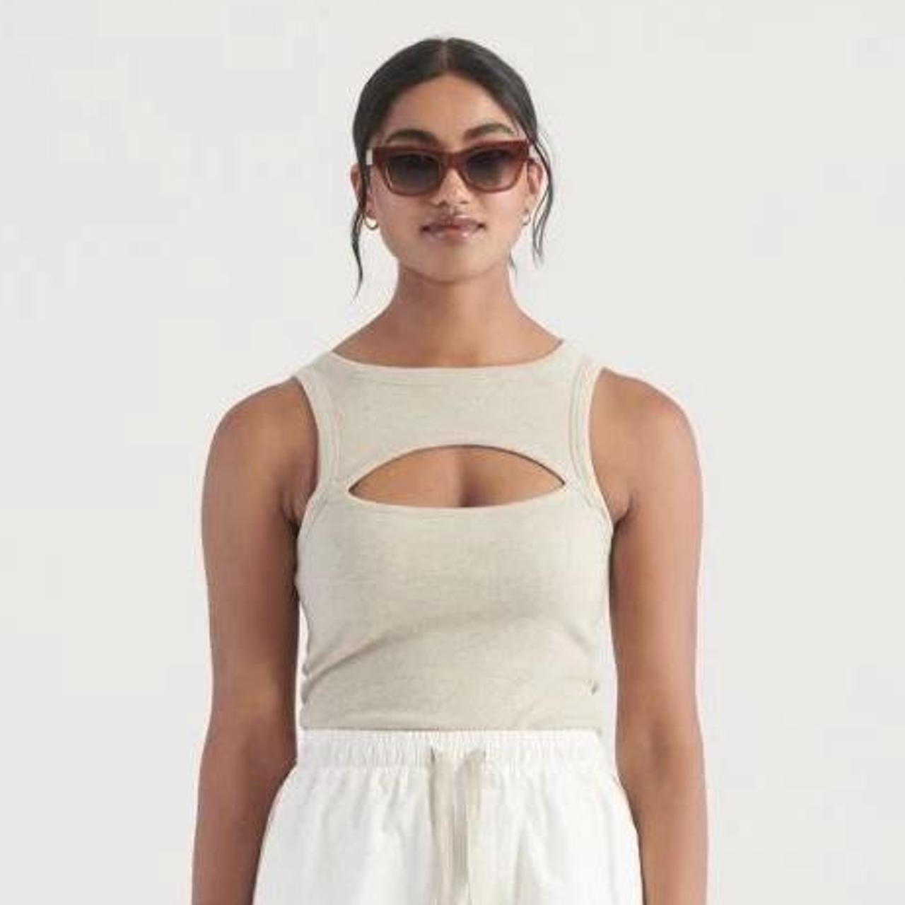 Ella Collective Alia Tank - Oatmarle Size 12 | Depop