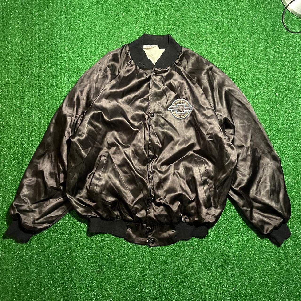 80s vintage Chevrolet cars jacket Size xl Great... - Depop