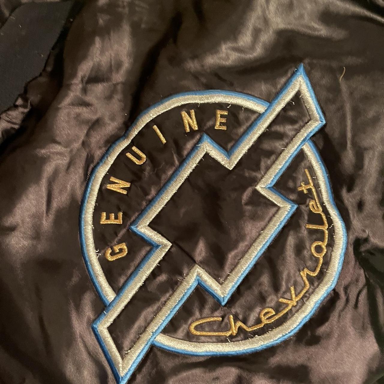 80s vintage Chevrolet cars jacket Size xl Great... - Depop