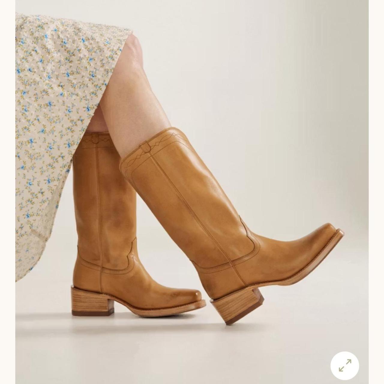 Tecovas Charlie Boot NWT Never Worn tan leather,... | Depop