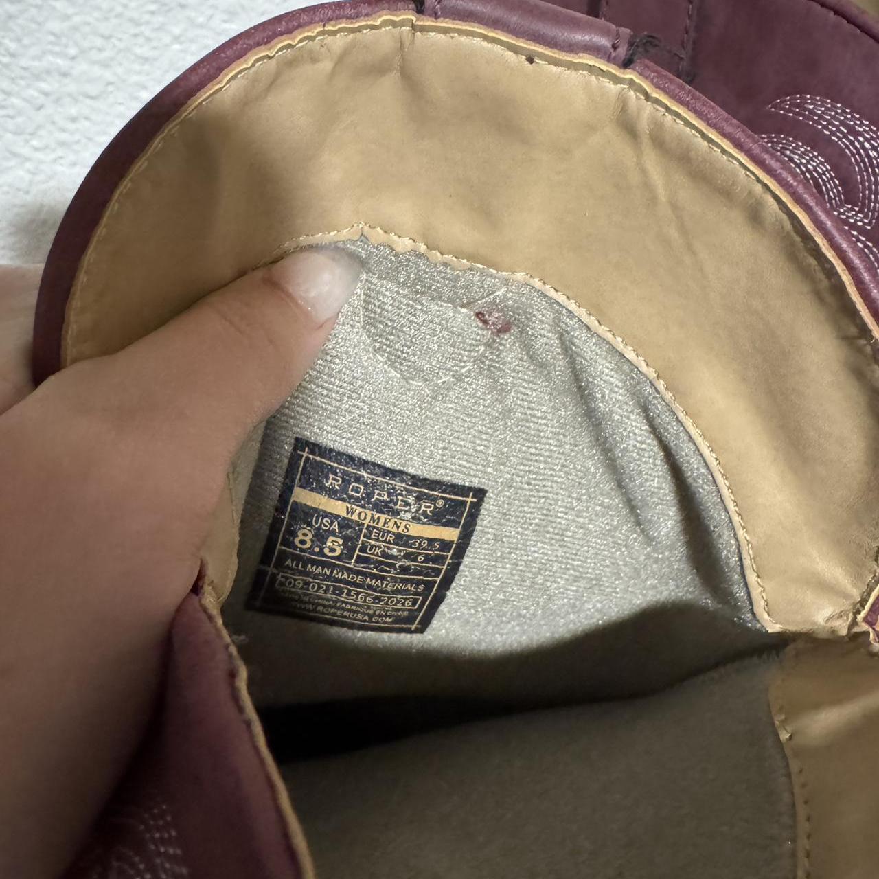 ROPER WOMEN'S RASPBERRY RILEY VINTAGE WESTERN BOOTS... | Depop