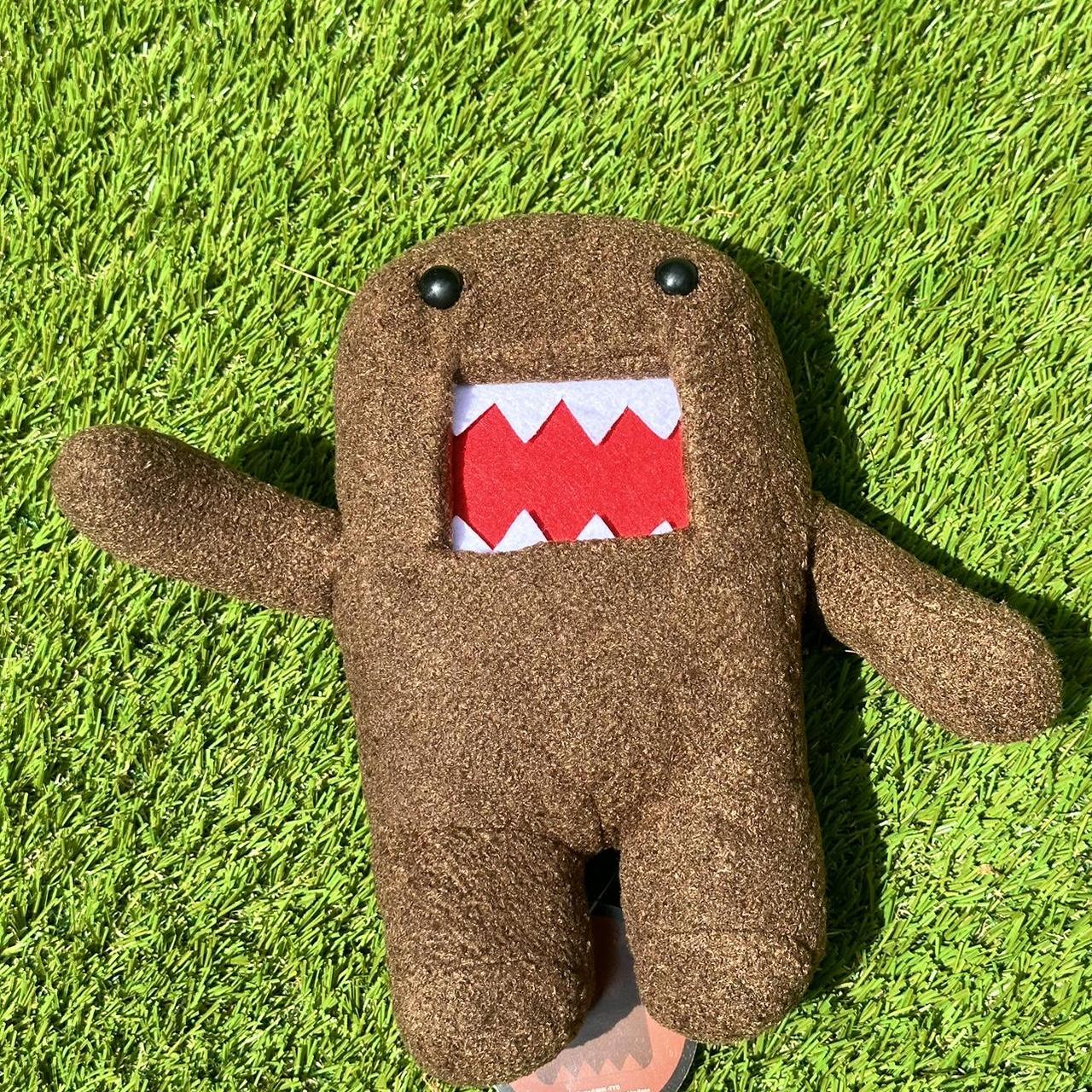 NWT Brown Domo plushie super cute y2kDomo #domo ... | Depop