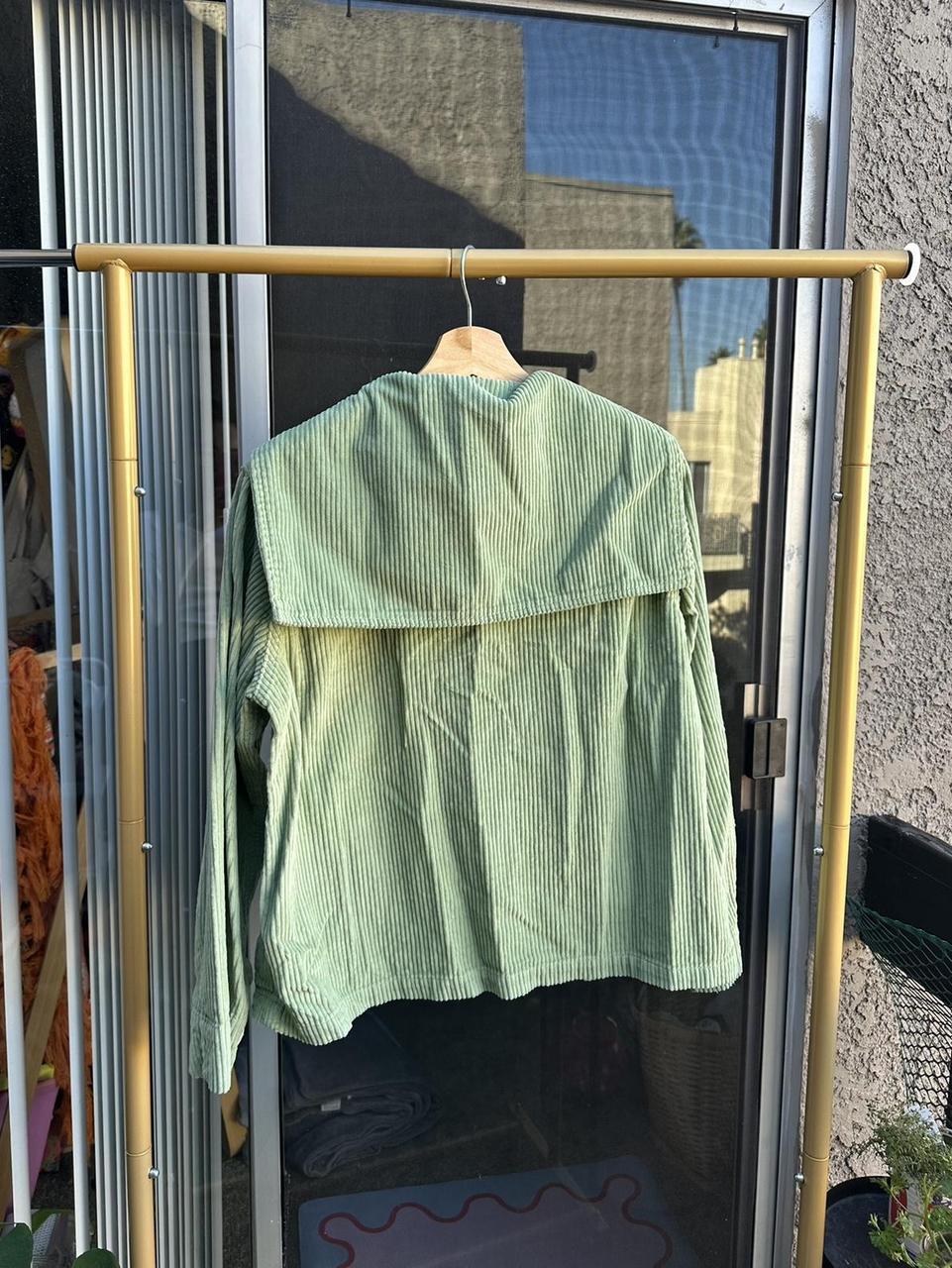 big bud press sailor jacket sage green color, with... - Depop