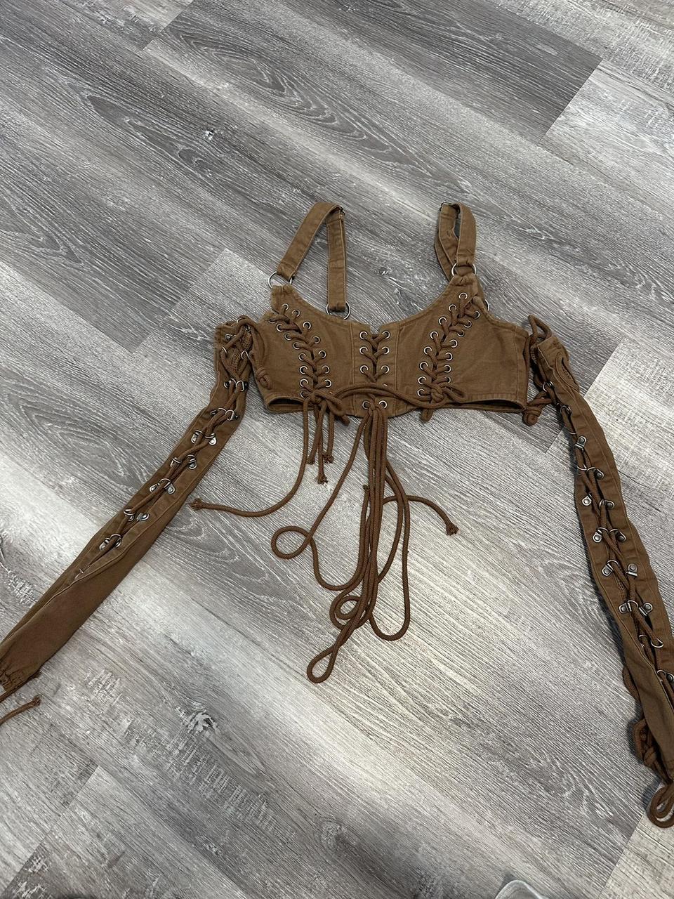 Dolls Kill Top with sleeve attachments xxs - Depop