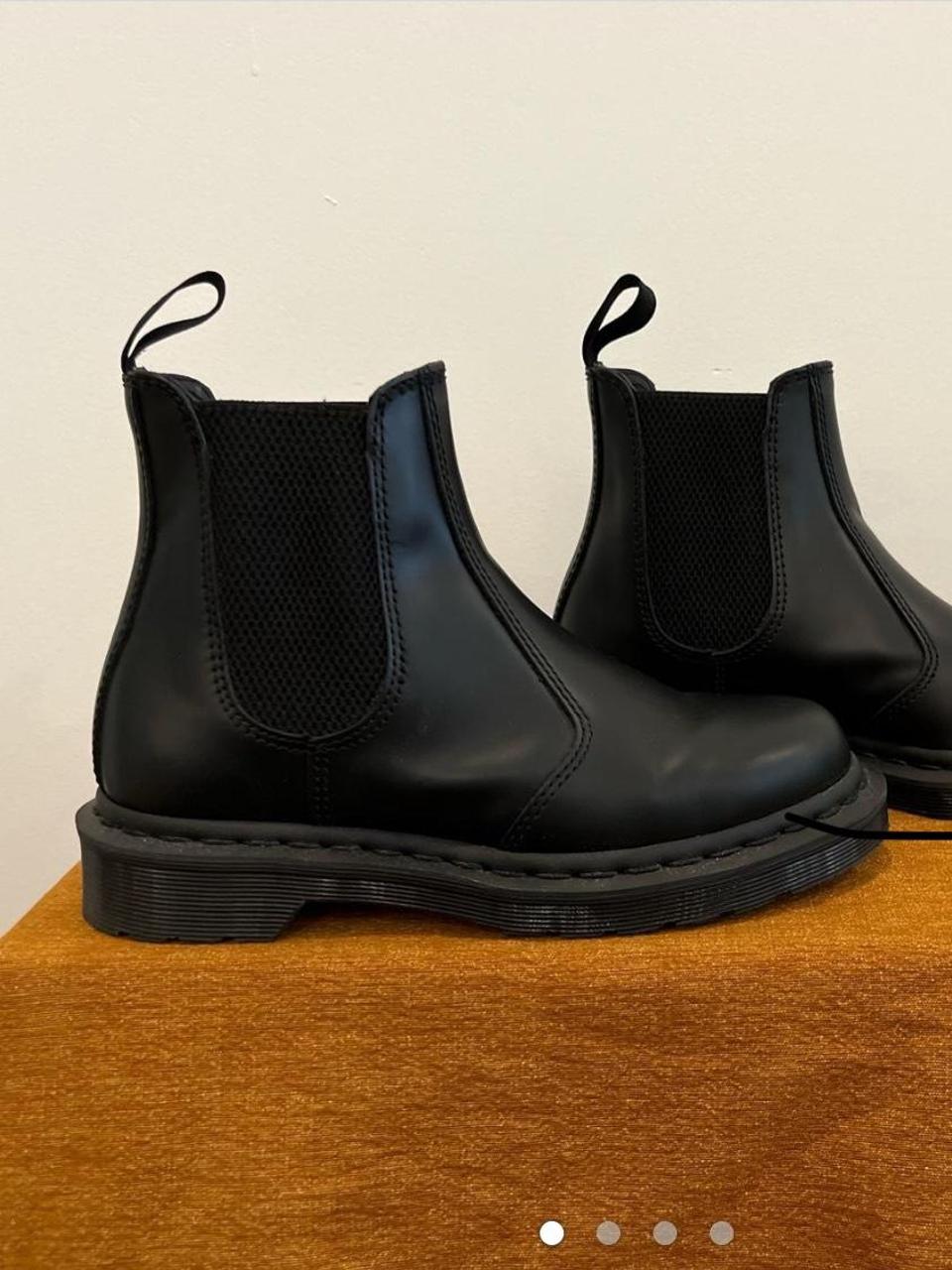 Doc Martens 2976 Mono Black Chelsea Boots Repop... - Depop