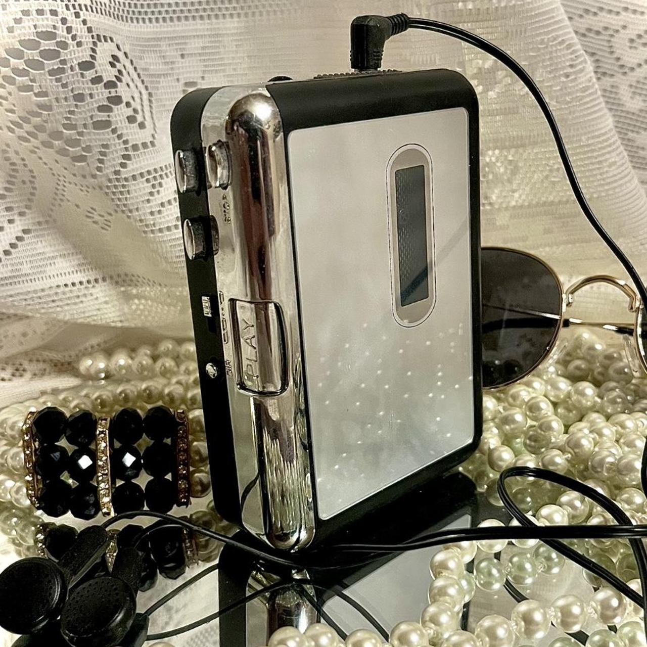 Walkman-style portable cassette player, cassette to... | Depop