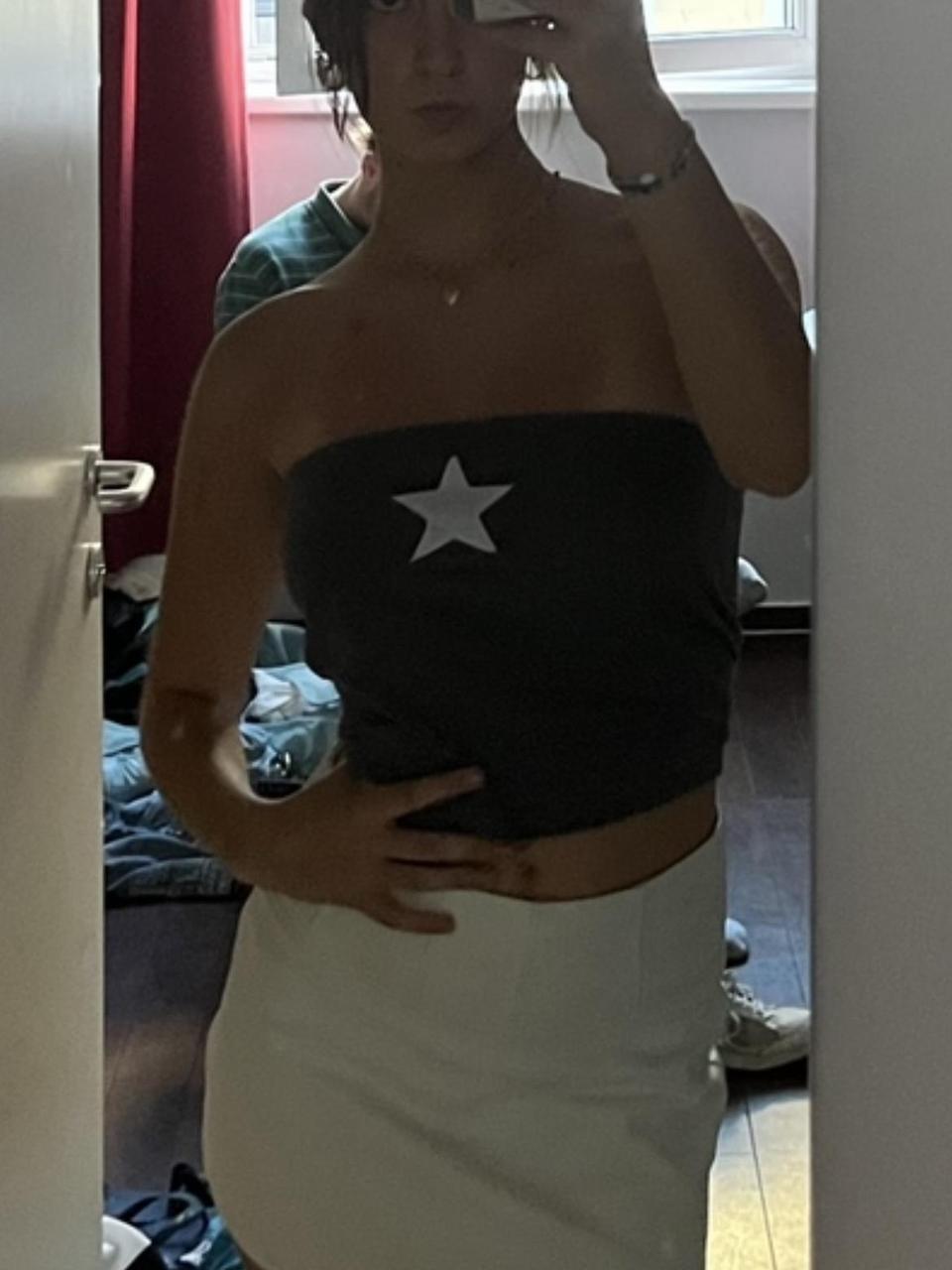 subdued tube top size xs/s literally goes with... - Depop