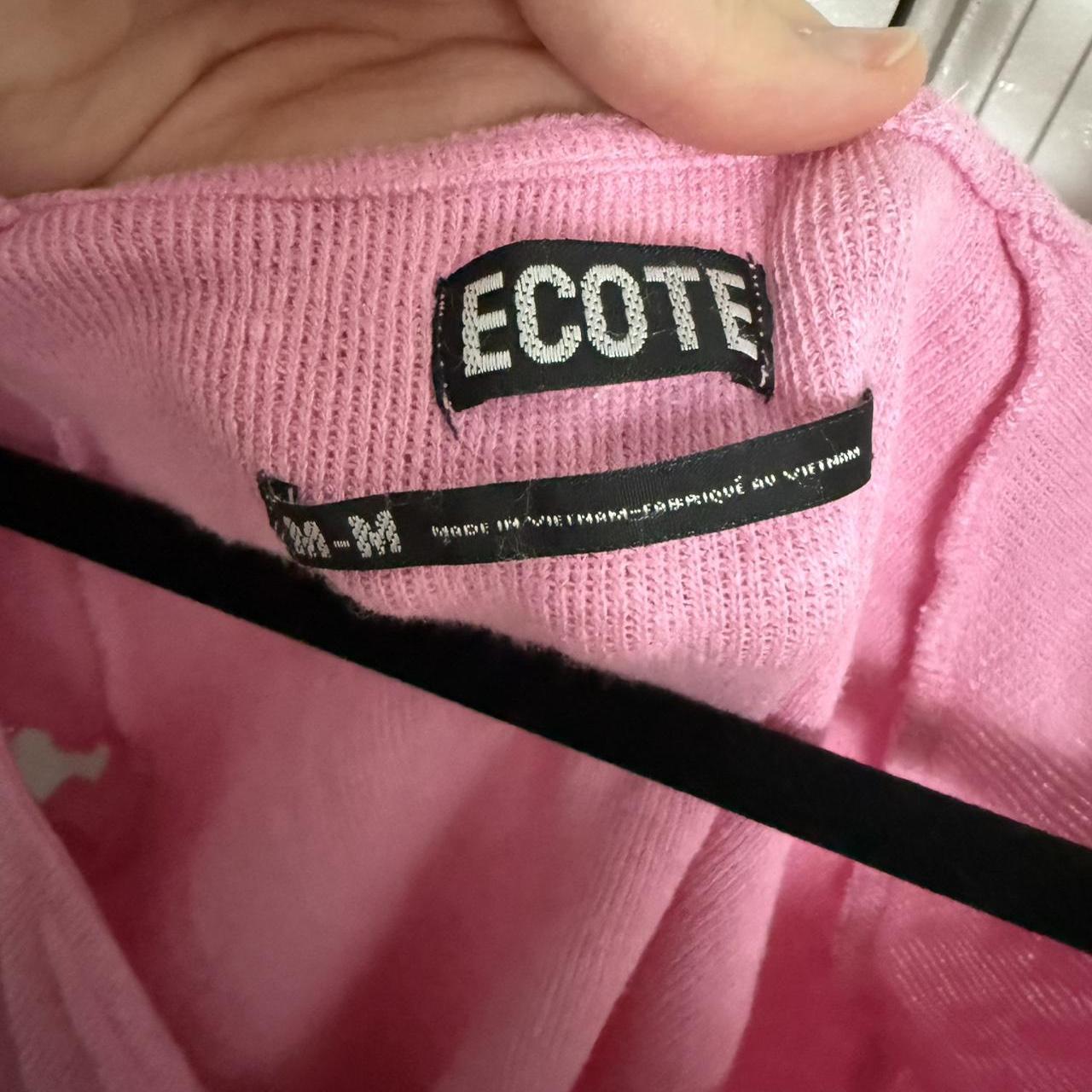 Urban Outfitters pink going out top Size: m Super... | Depop