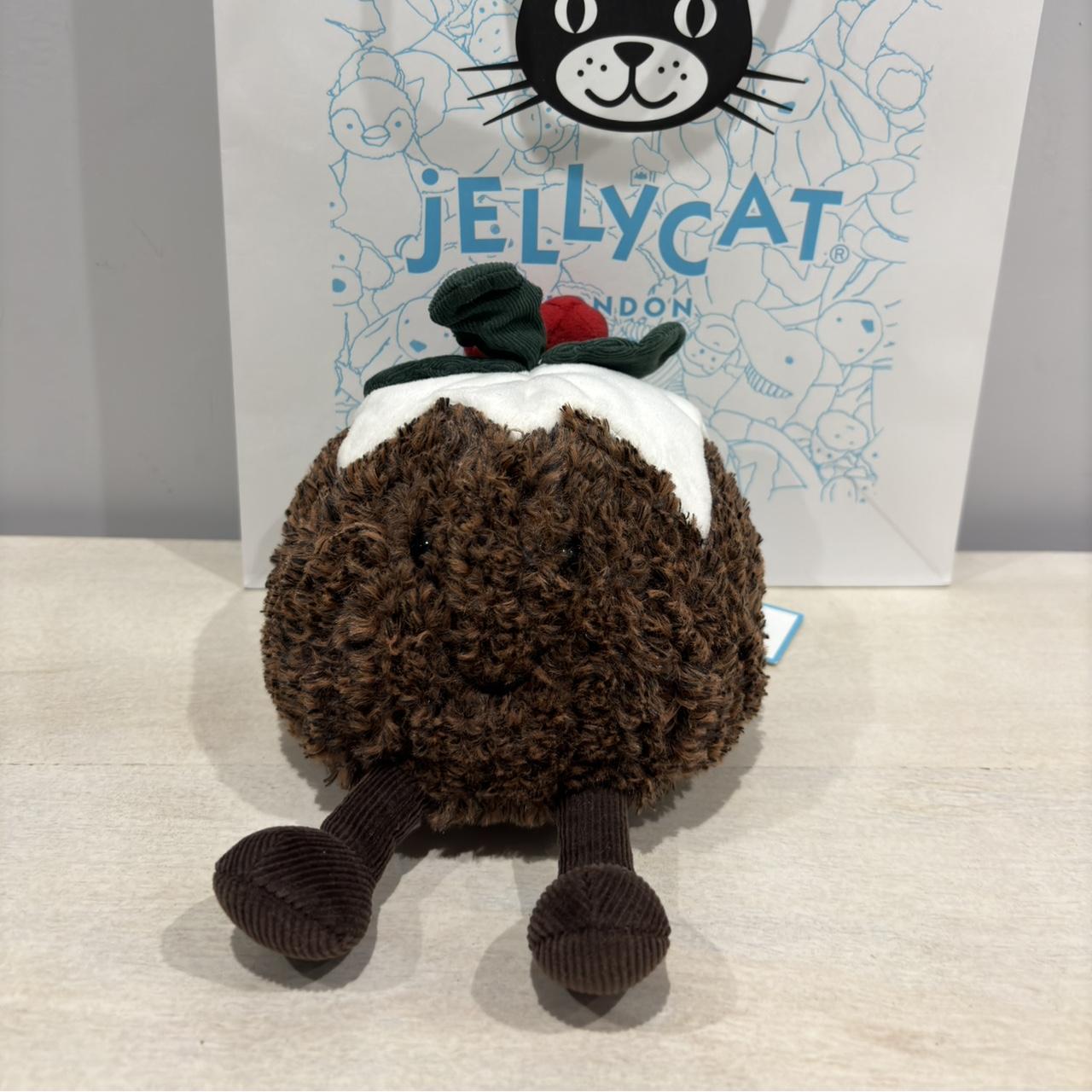 Jellycat Amusable Christmas Pudding Brand New With... | Depop