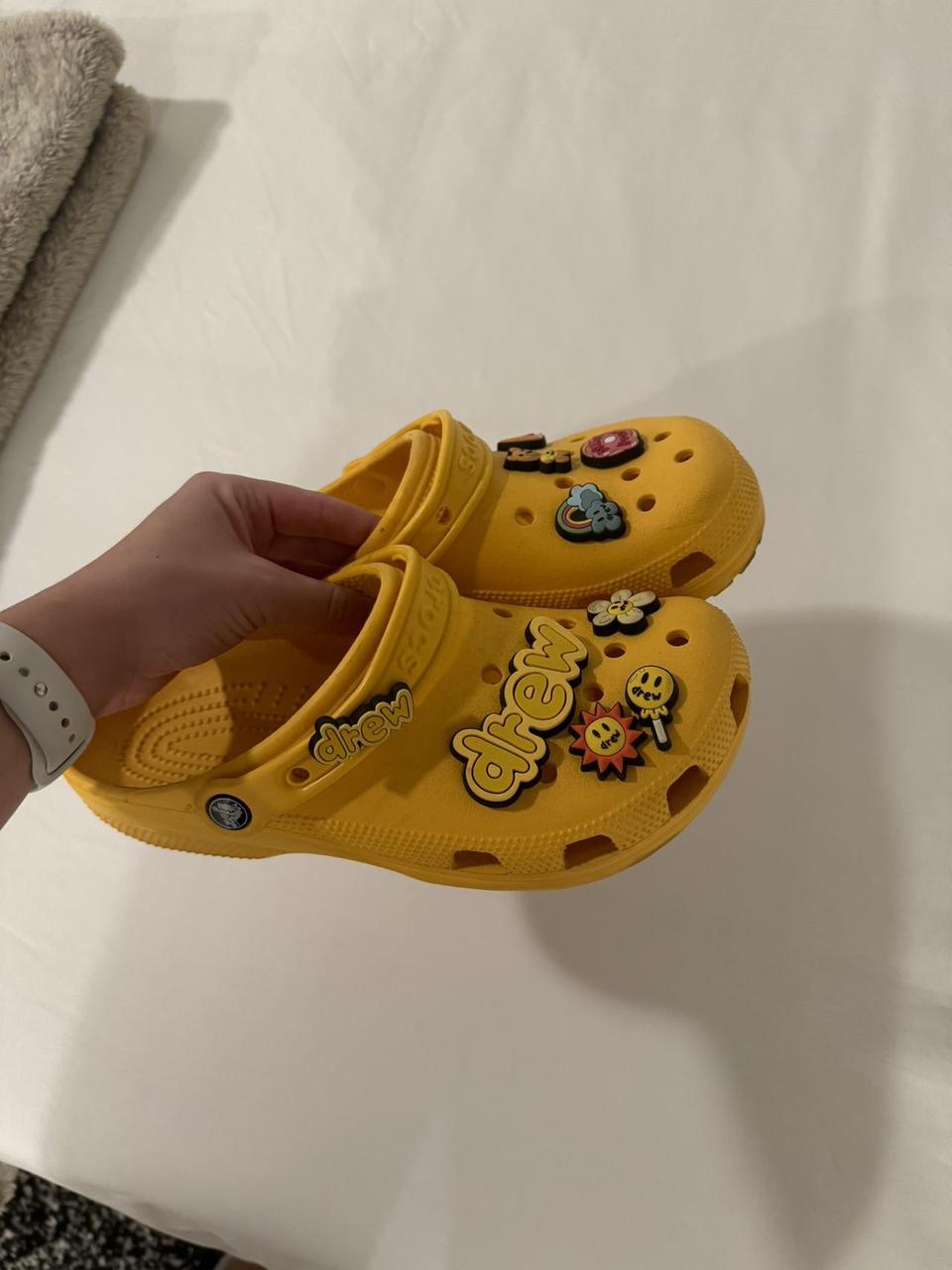 Drew House Justin Bieber Crocs. Worn a few times.... - Depop