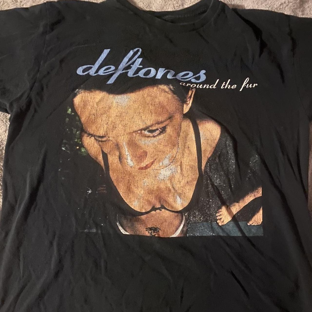 deftones around the fur t shirt, 90s nu metal band... | Depop