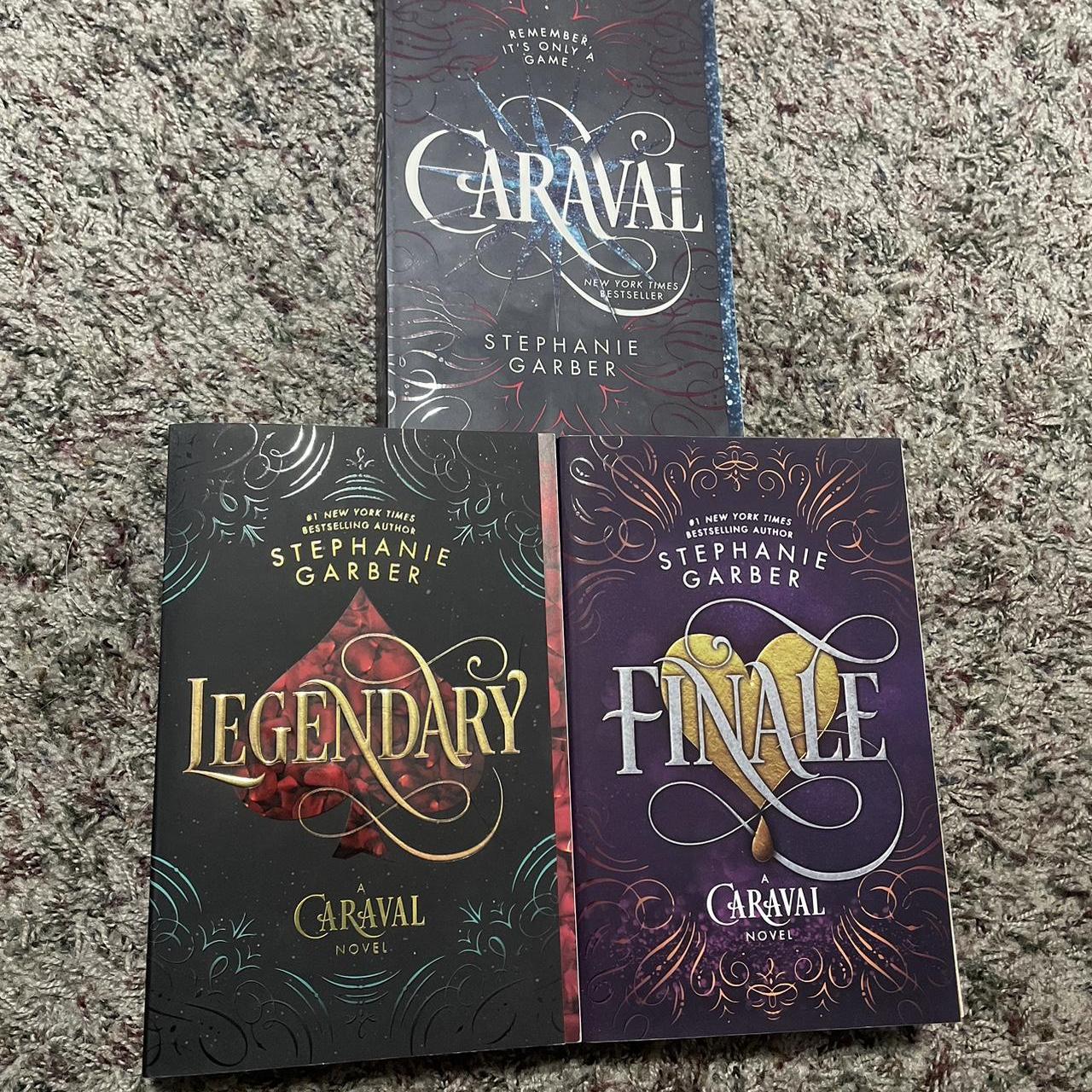 Caraval, Legendary and Finale by Stephanie Garber.... | Depop