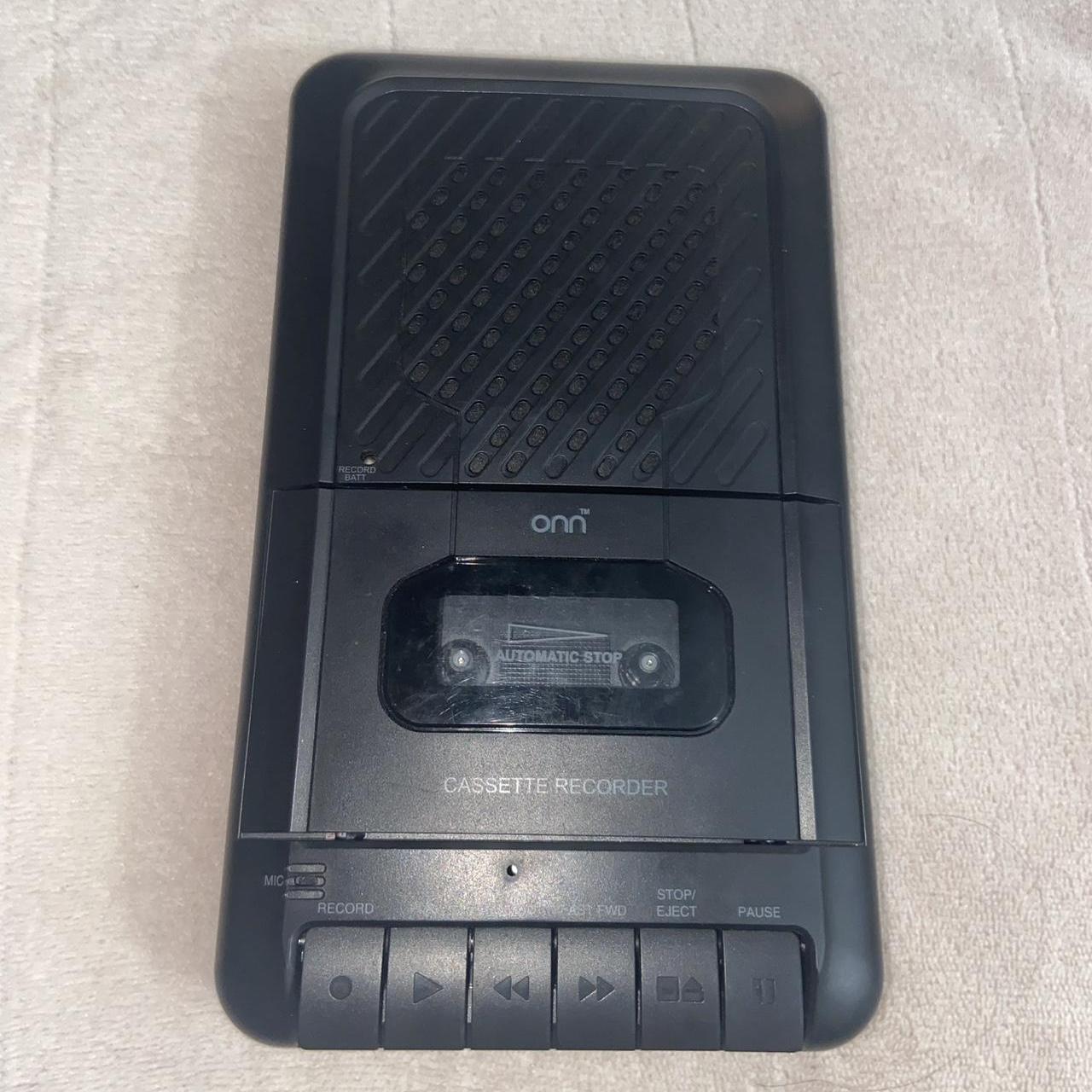 Onn vintage old cassette Recorder *No cassette tape... - Depop