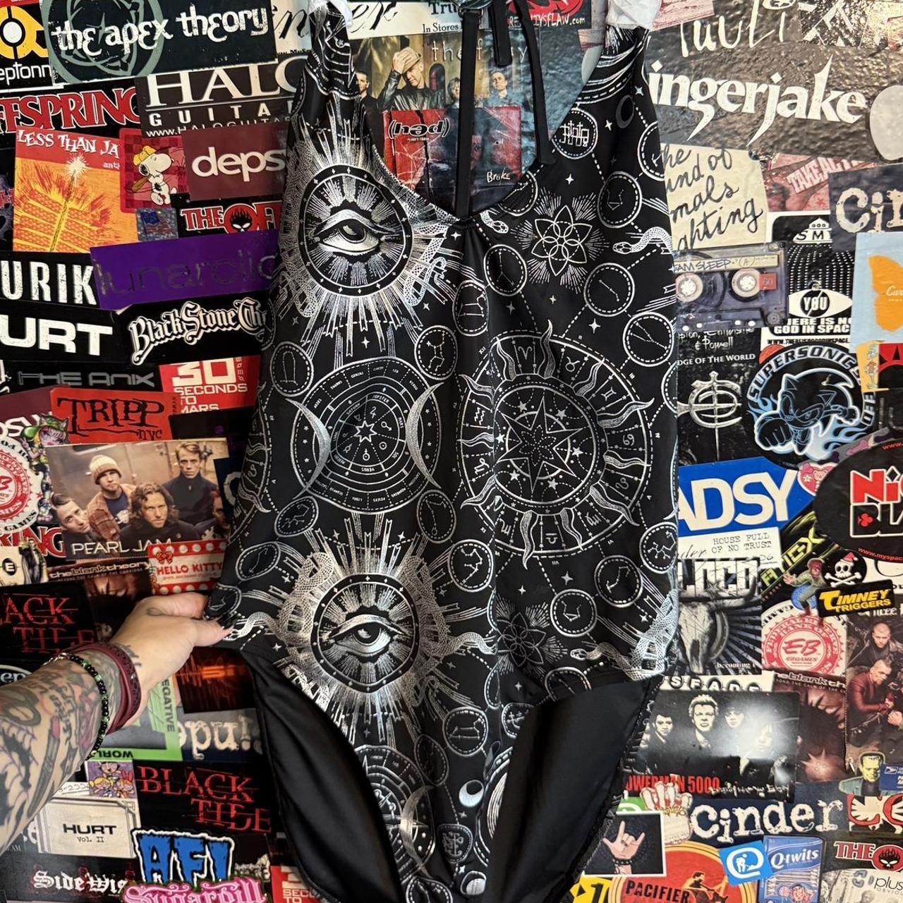 BNWT - Killstar Luna Tide Swimsuit - XXL - Still has... | Depop