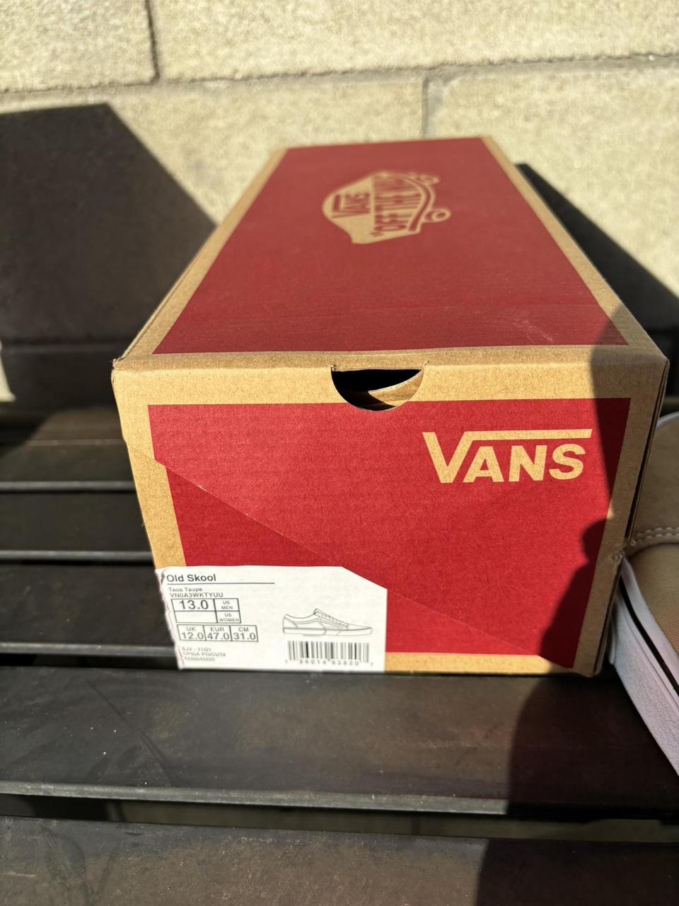 Tan Vans - Depop
