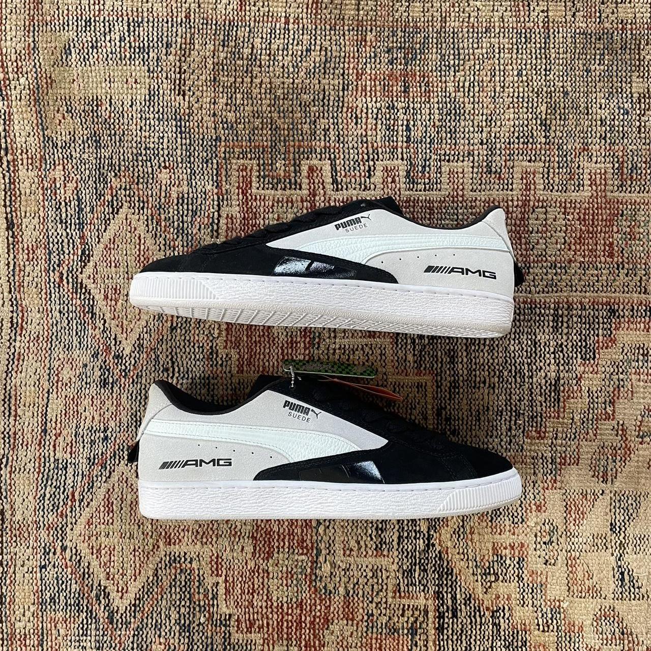 Puma suede x Mercedes AMG collaboration Size 10... - Depop