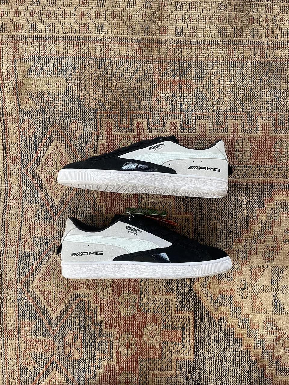 Puma suede x Mercedes AMG collaboration Size 10... - Depop