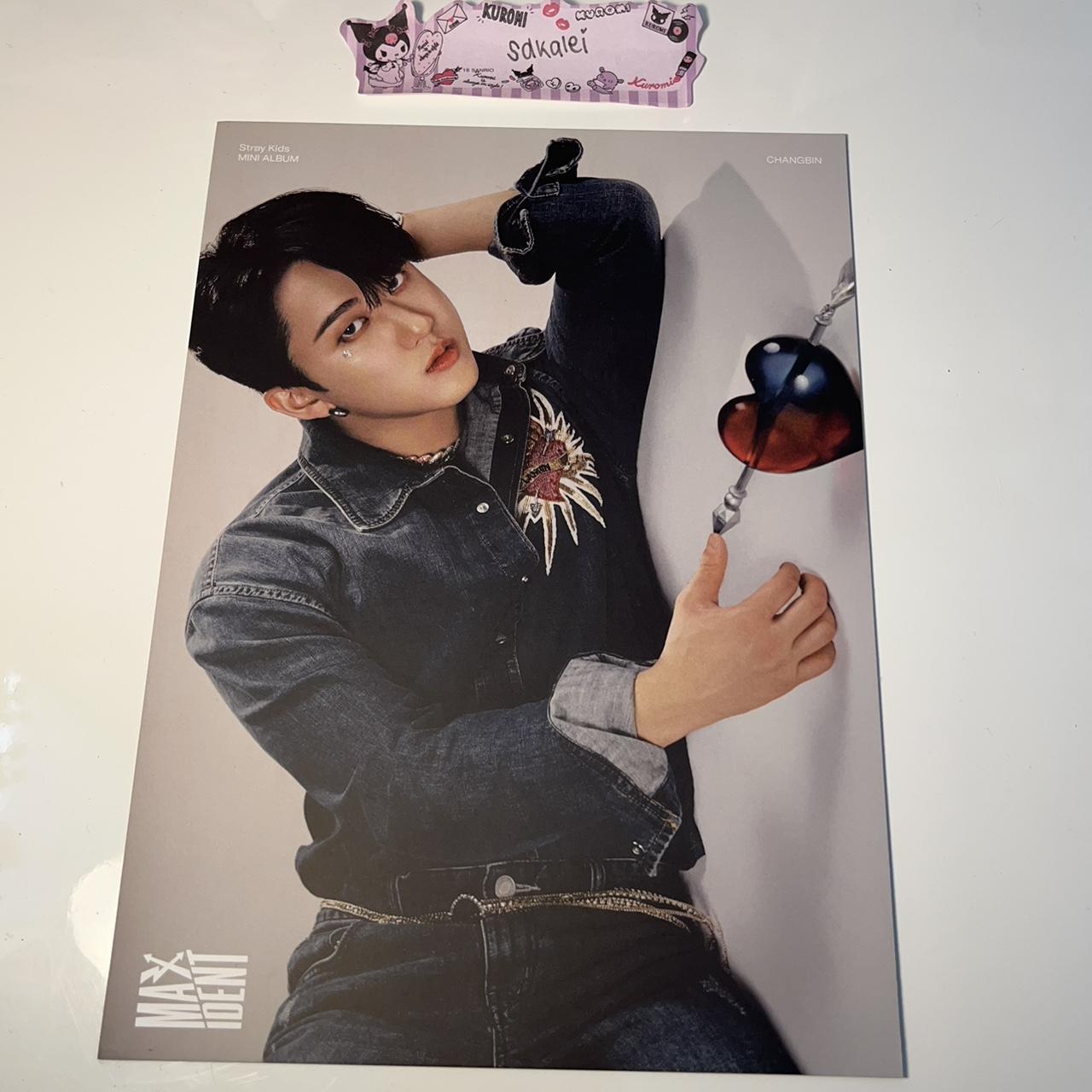 stray kids changbin maxident mini poster /... - Depop