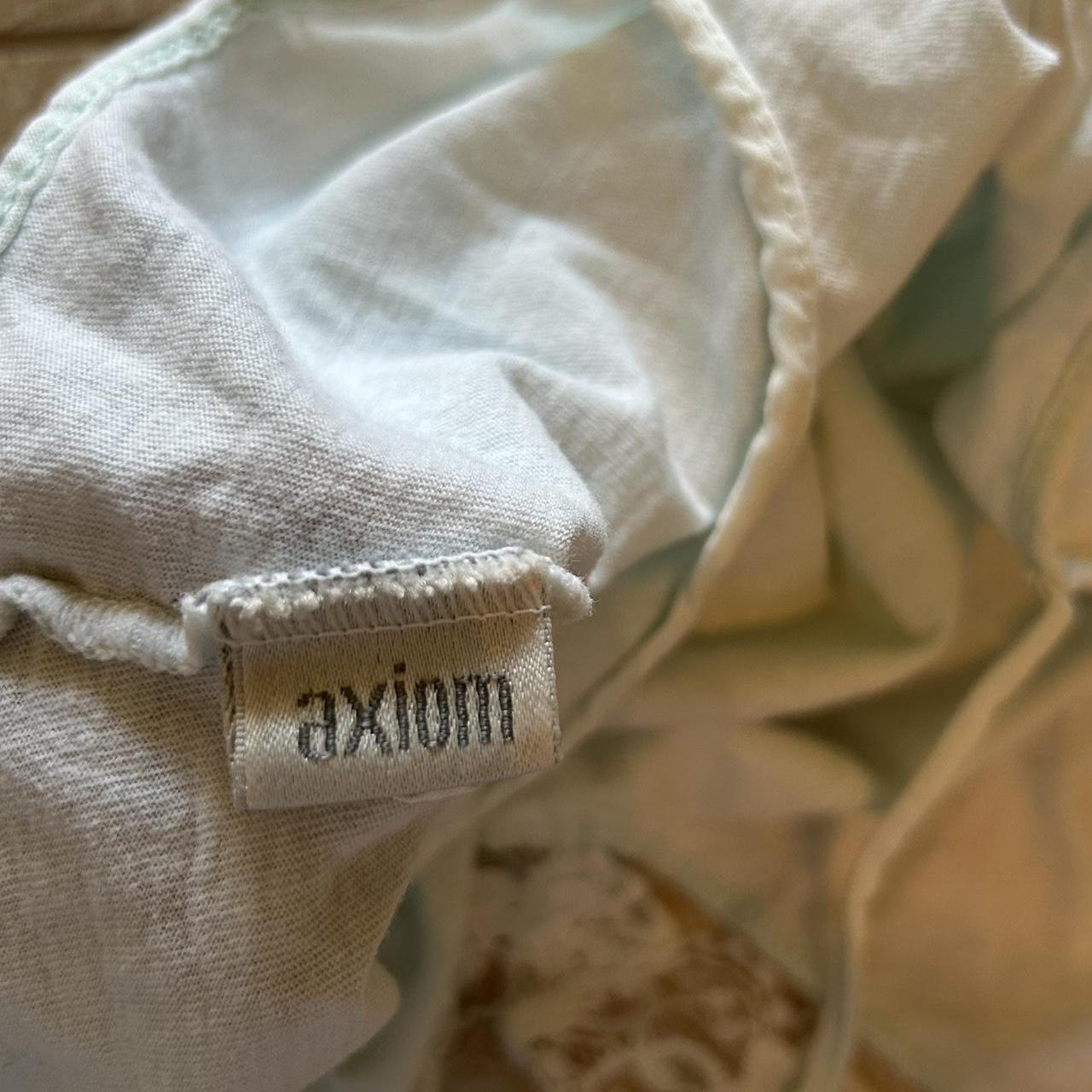 Blue lace cami with bow Made in Italy - loose... | Depop