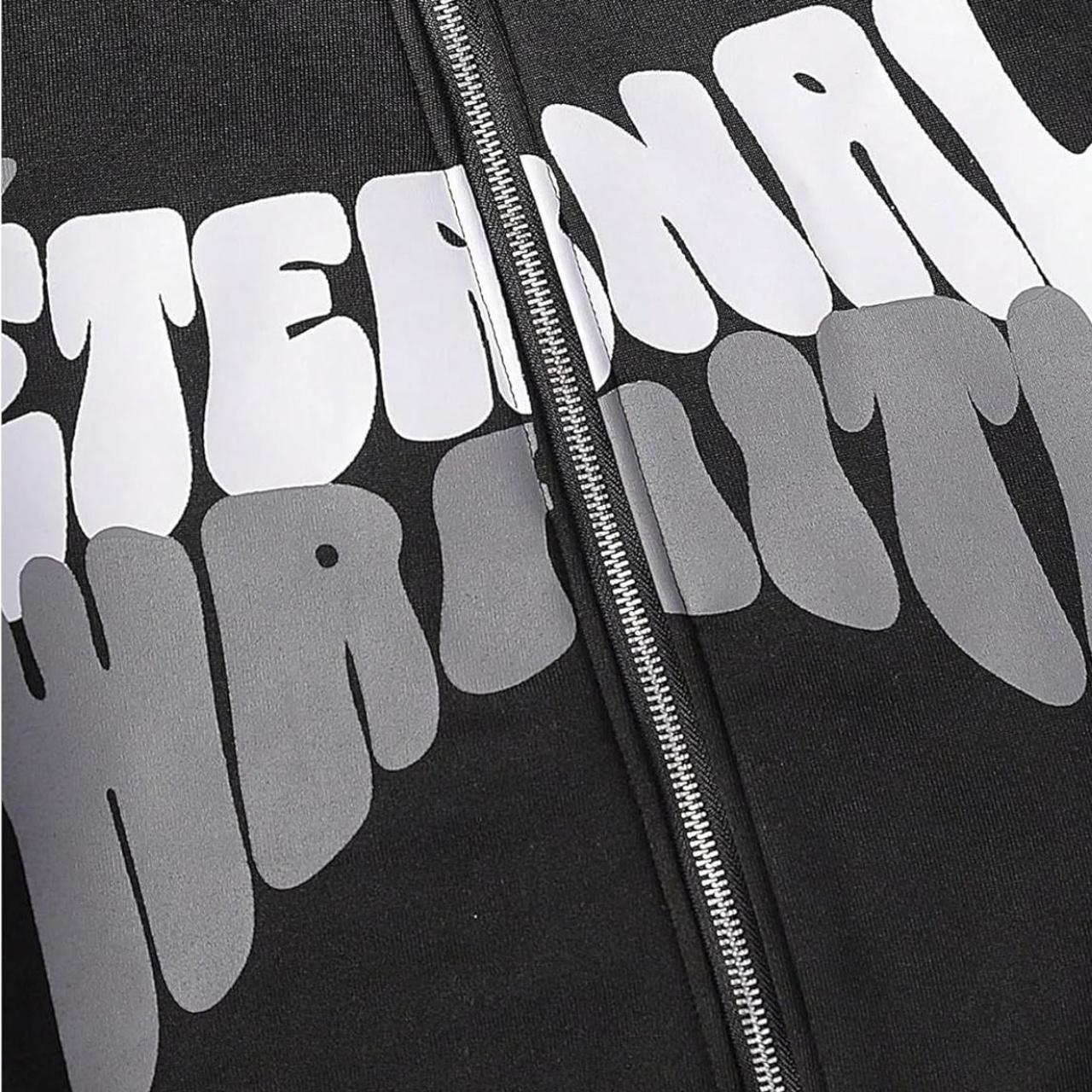Y2K Eternal Wraith Star Print Zip-Up Size M, L, XXL... | Depop