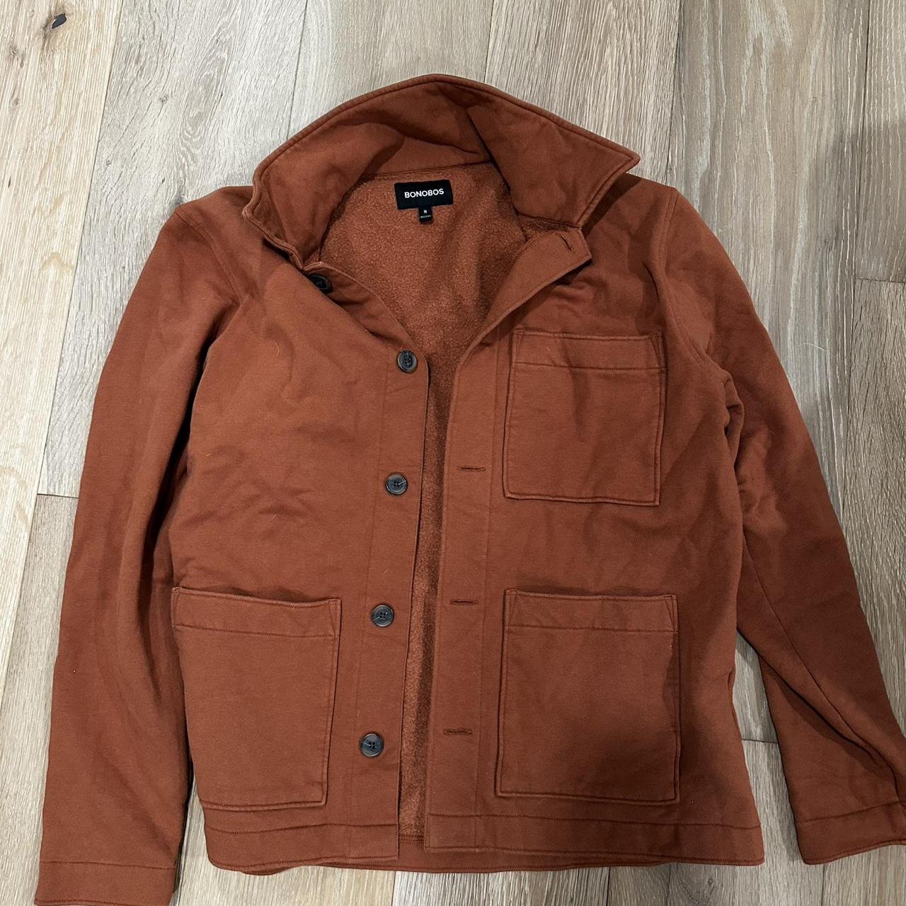 Burnt orange jacket with a relaxed fit #orangeyouglad | Depop