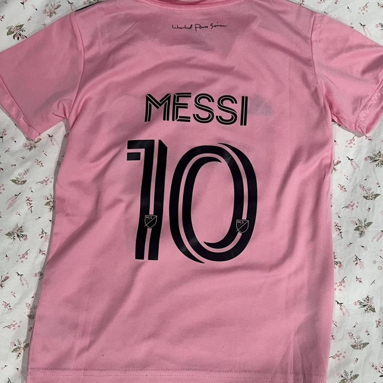 Inter Miami CF Lionel Messi pink... | Depop