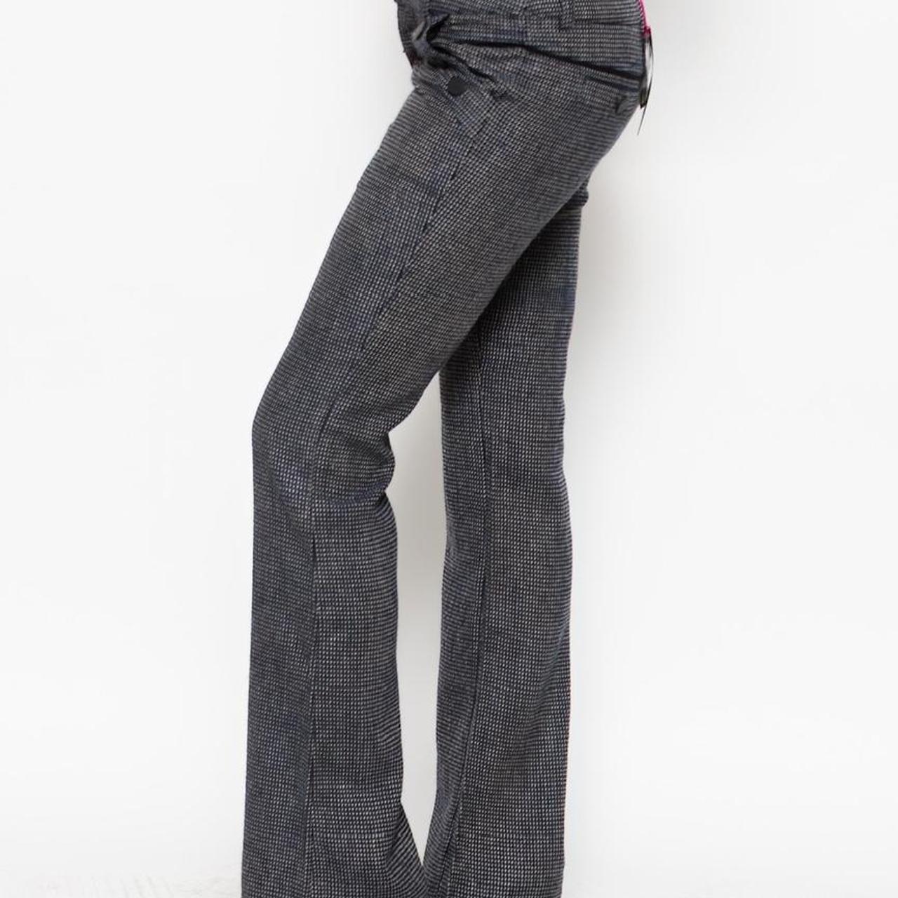 90s Low-Rise Bootleg Pants by Demain. Deadstock new... | Depop