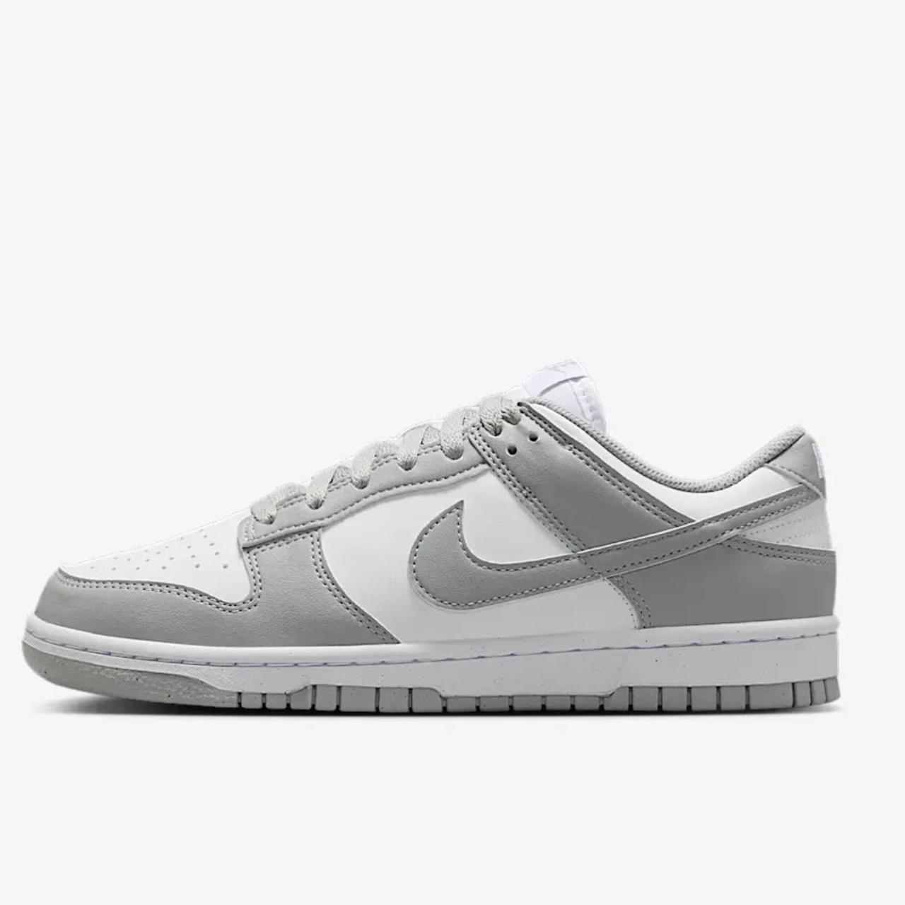 Nike Dunk Low Panda trainers in white and grey | Depop