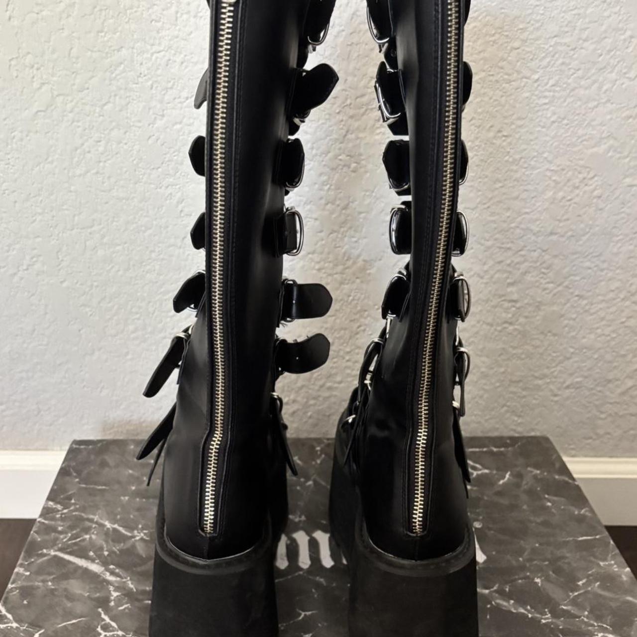 Demonia Damned-318 boots in excellent condition... | Depop