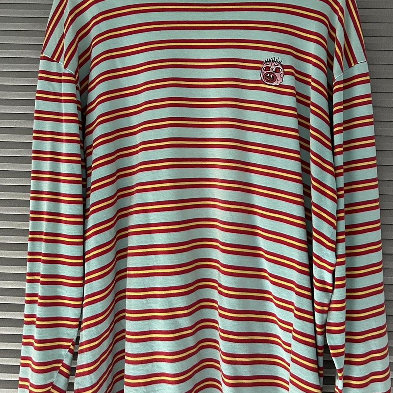 Golf Wang Cherry Bomb Longsleeve Red/Blue... | Depop