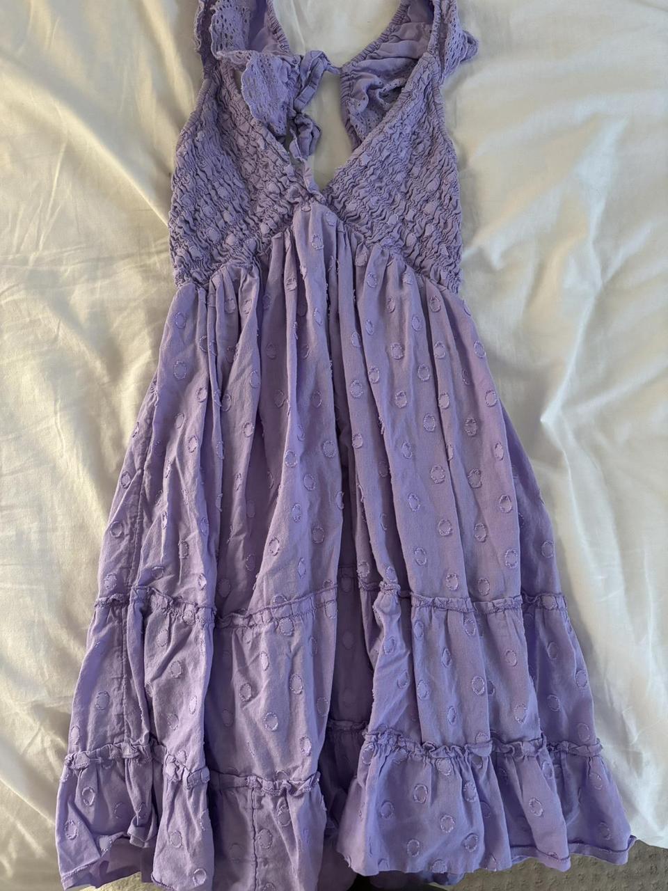 lilac summer dress urban super cute - Depop