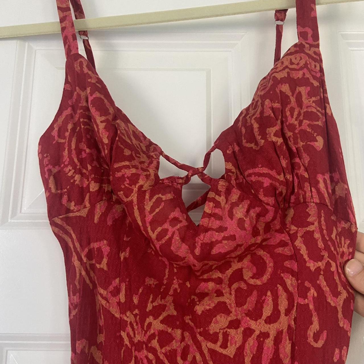Free People Intimates maxi dress with adjustable... | Depop