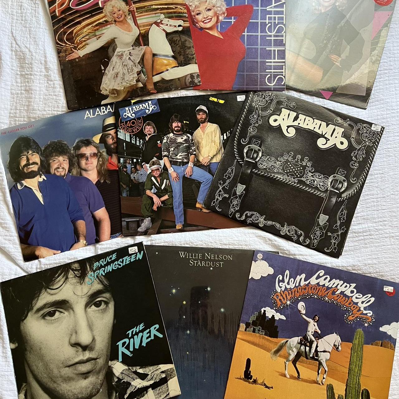 various country records! bruce springsteen, alabama,... | Depop