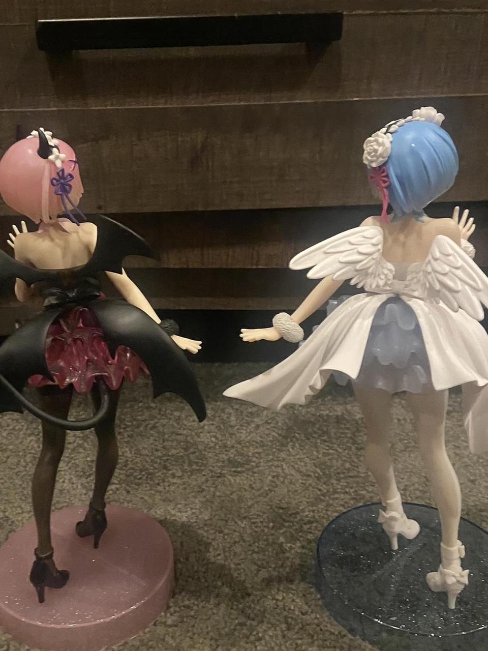 Rem and Ram matching figurines - Depop