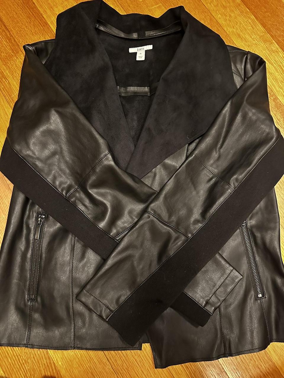 Bar III faux leather jacket. Size XL. - Depop