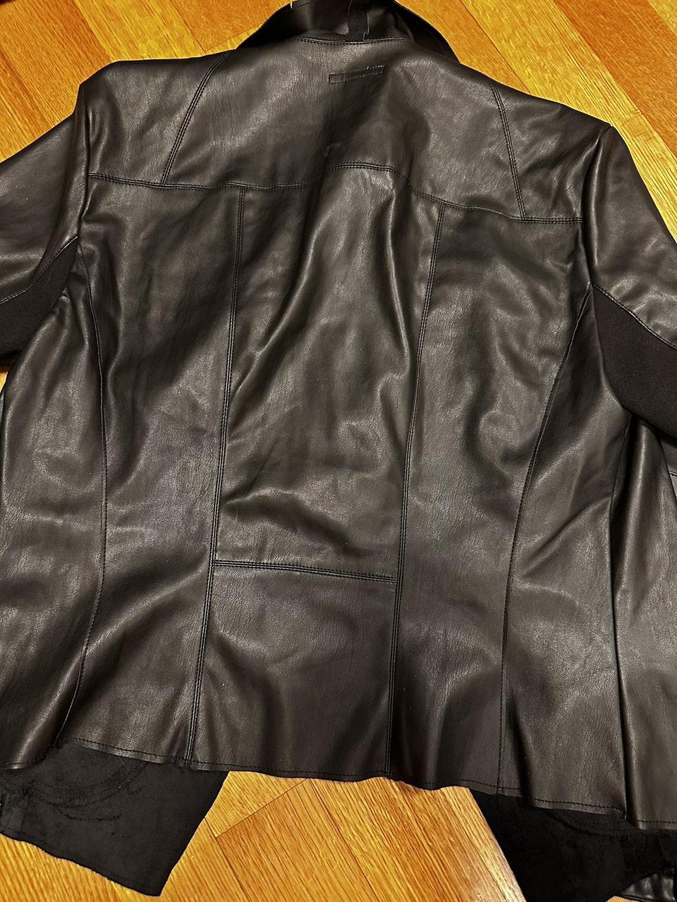 Bar III faux leather jacket. Size XL. - Depop