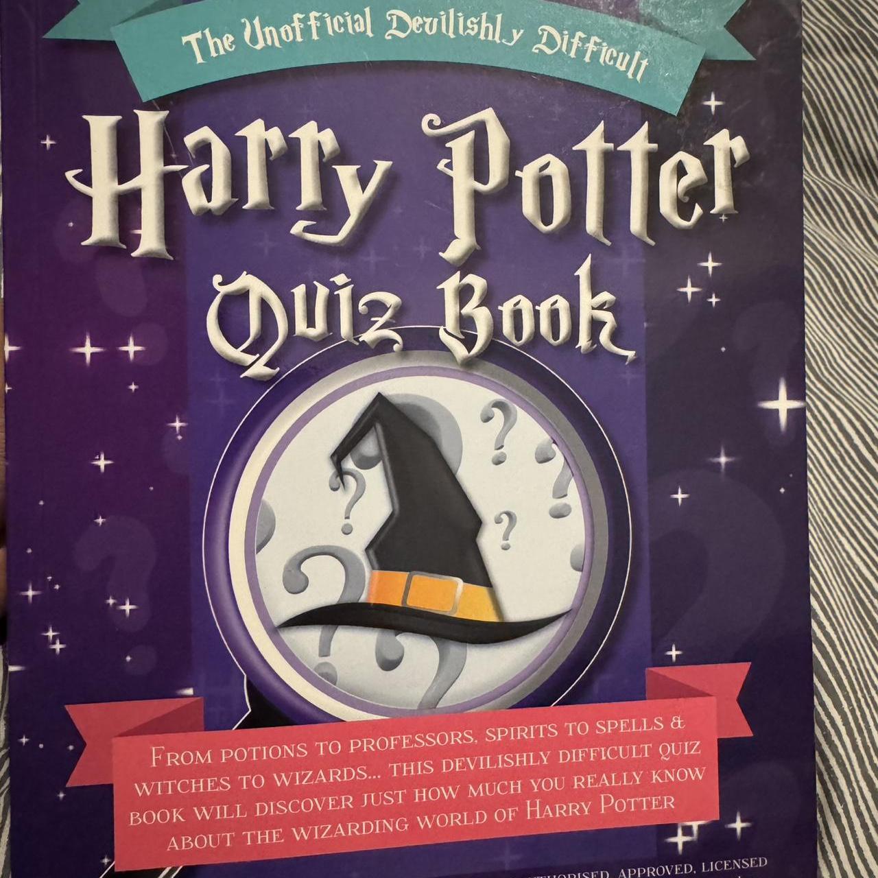 Harry Potter Quiz Book | Depop