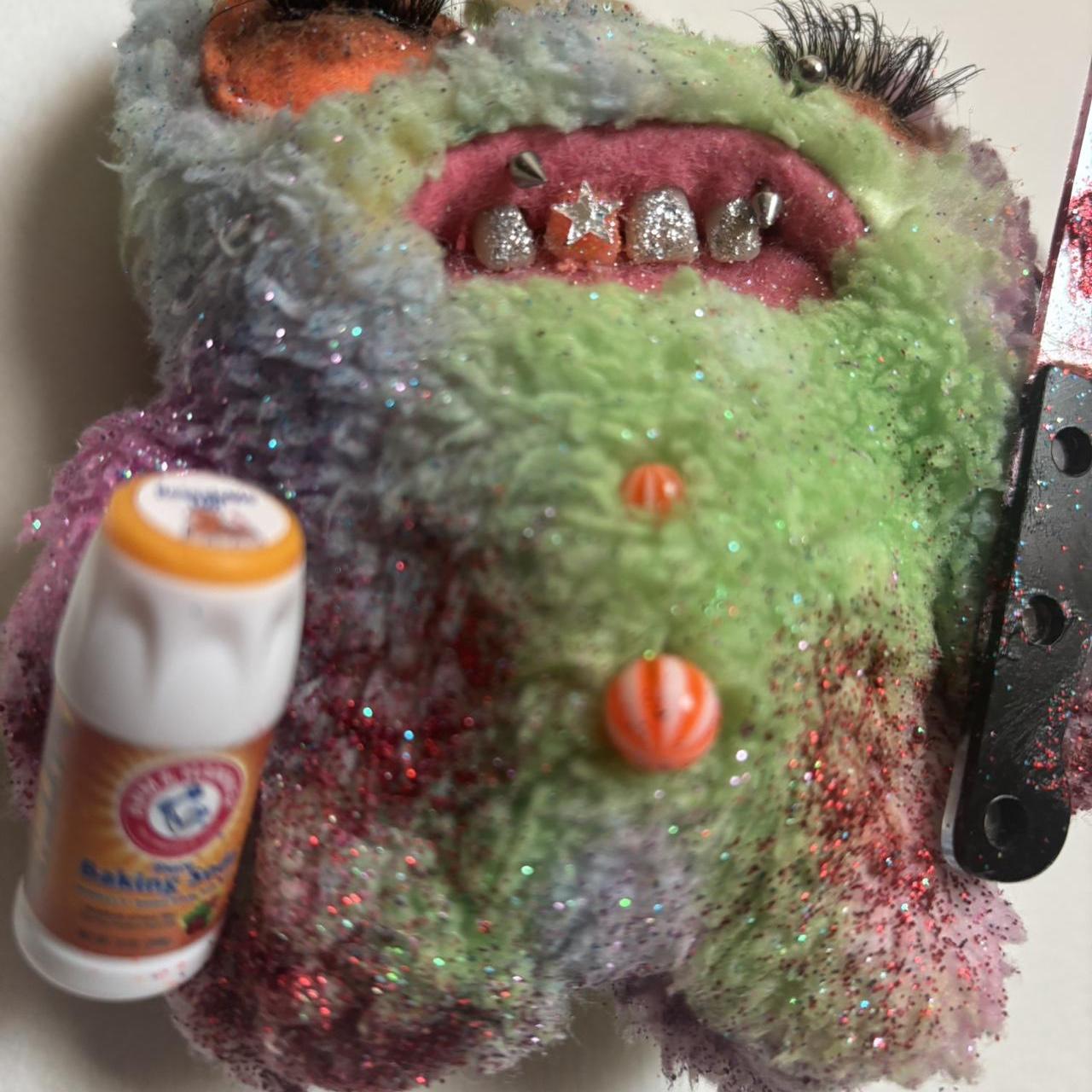 CUSTOMIZED FUGGLER KEYCHAIN MADE BY ME- Her name is... | Depop