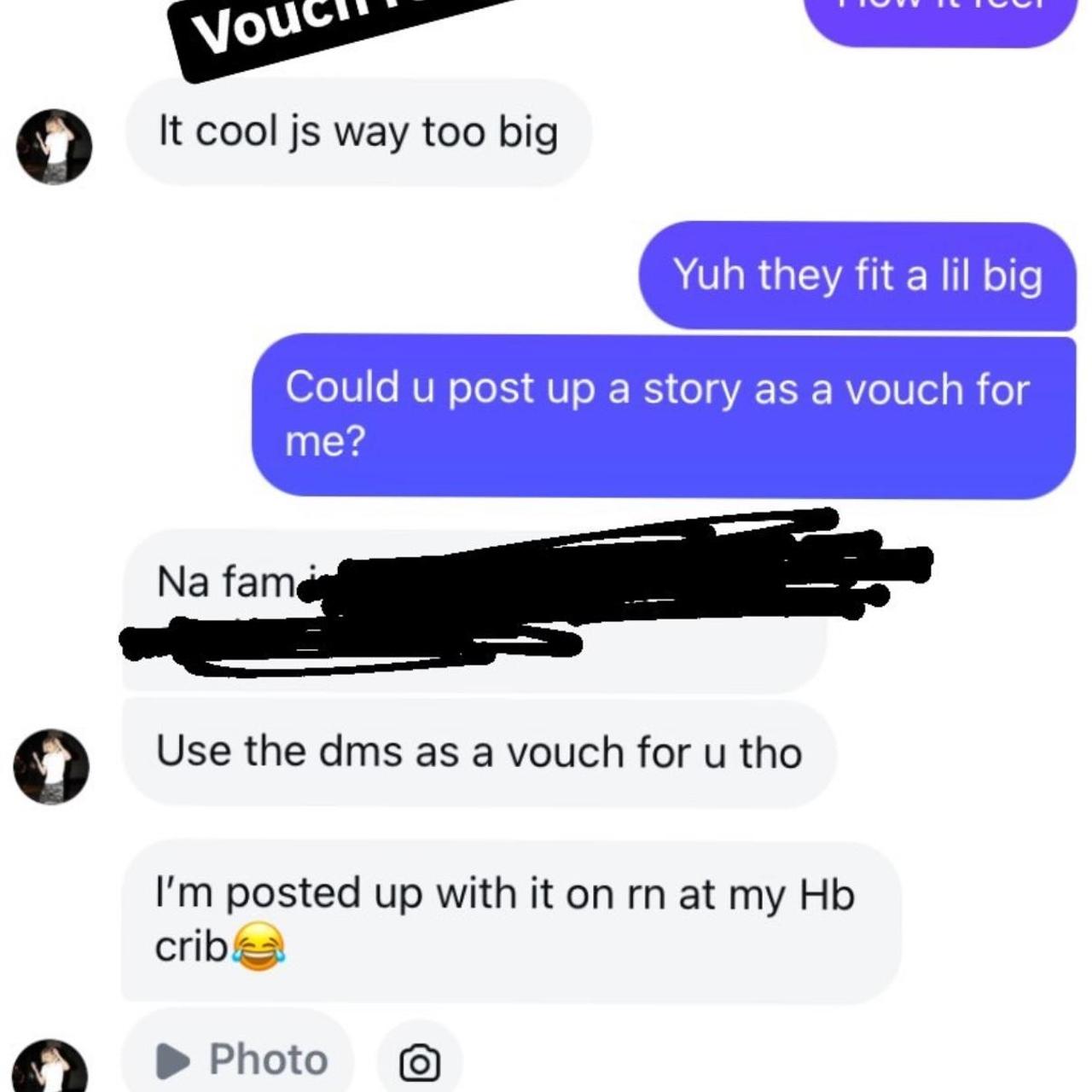 These are my vouches Freebarchive was my old user... | Depop