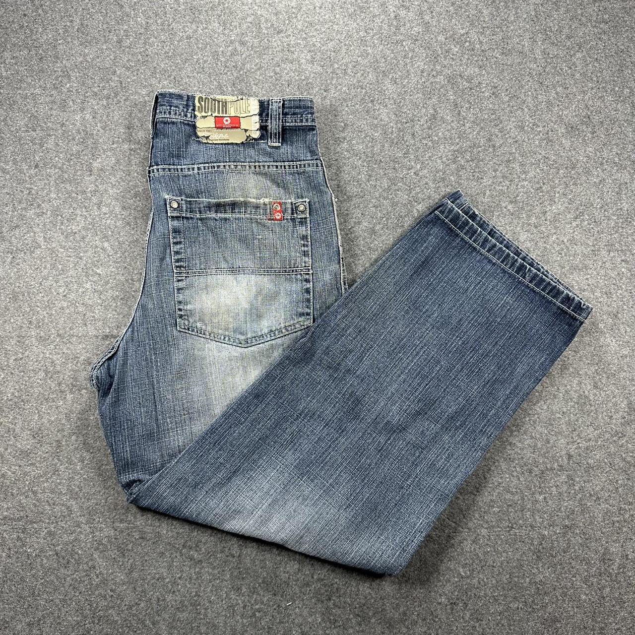Item- Vintage Y2K Red Tab Southpole 82628 Jeans... | Depop