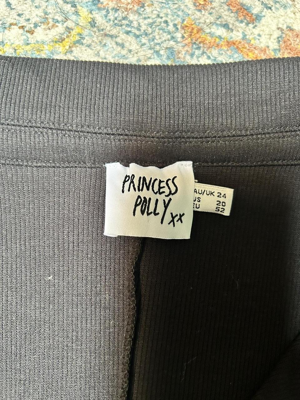Princess Polly Plus Size Black Romper US 20 Only... - Depop