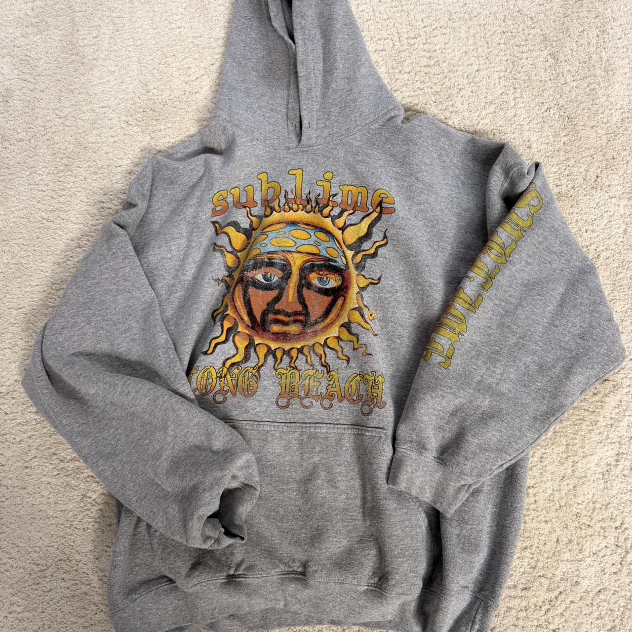 sublime urban outfitters hoodie, size s/m but... | Depop