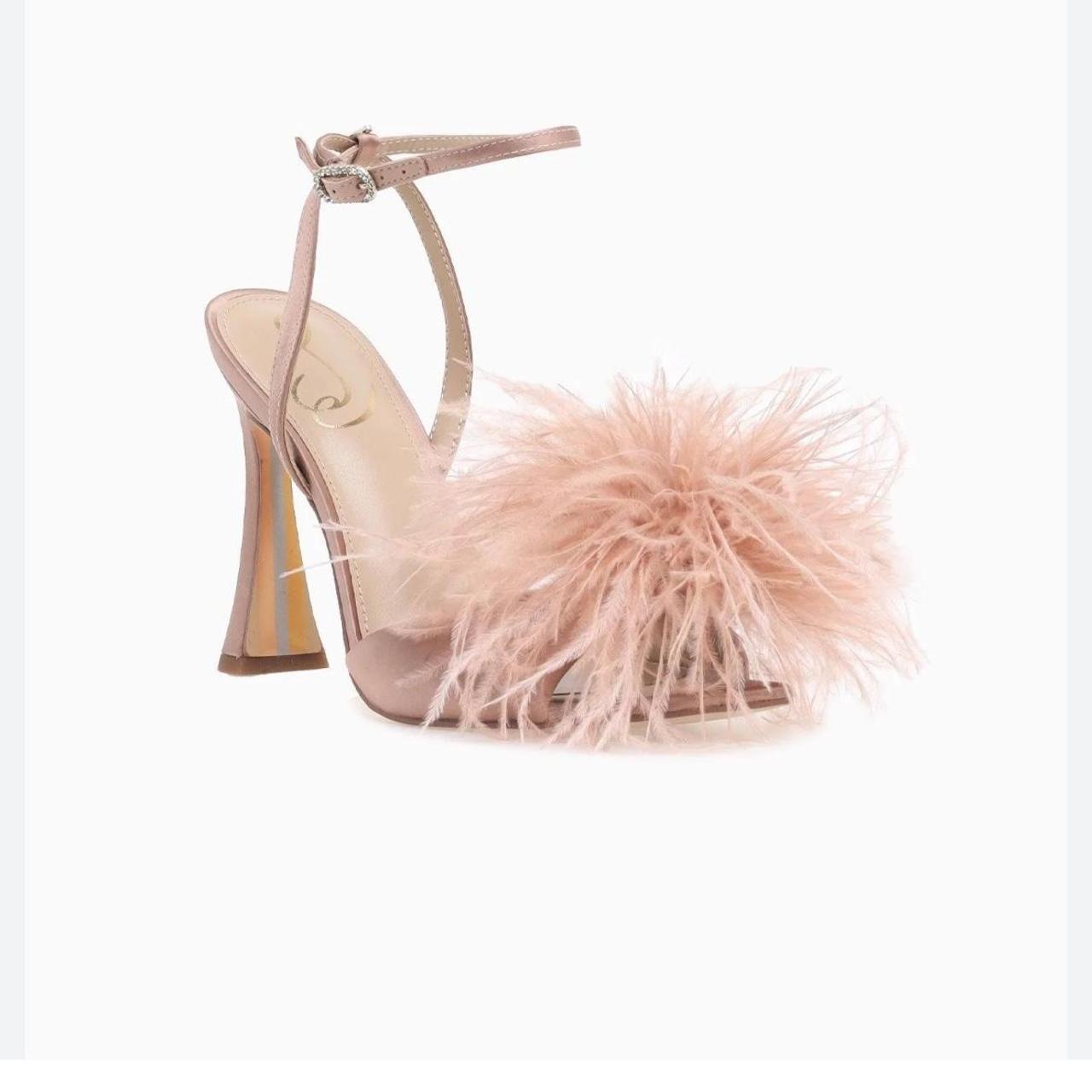 Sam Edelman Leon Heels Color: Praline Light pink... | Depop